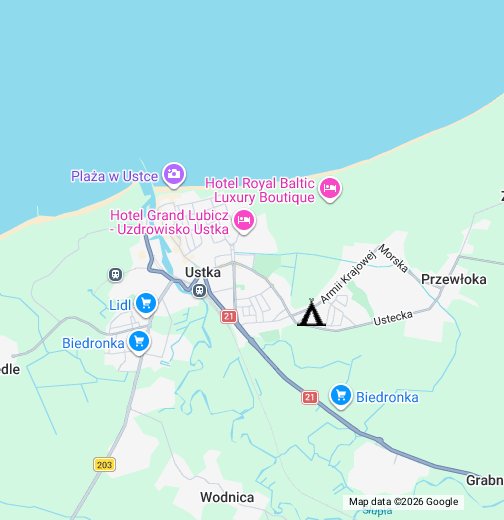 USTKA – Moje Mapy Google